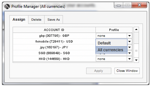Set up multiple profiles