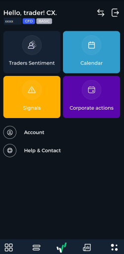 User guide for OANDA mobile app