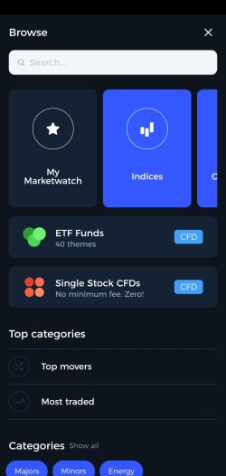 User guide for OANDA mobile app