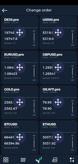 User guide for OANDA mobile app
