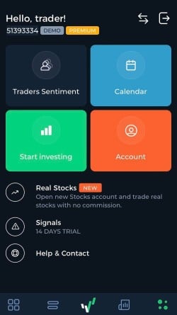 User guide for OANDA mobile app