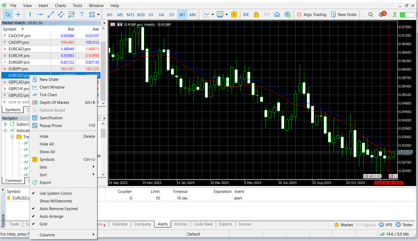MT5 user guide for OANDA TMS