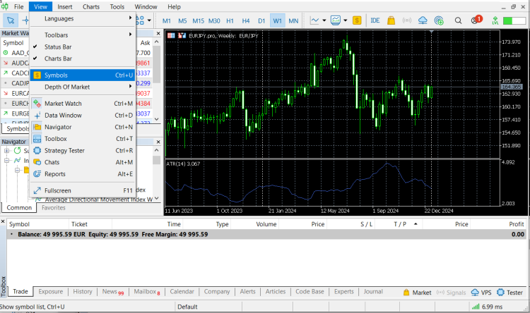 MT5 user guide for OANDA TMS