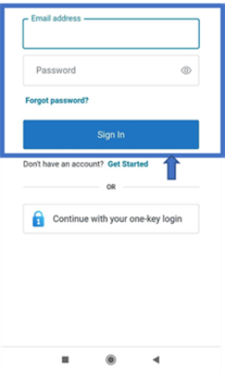 How to log in